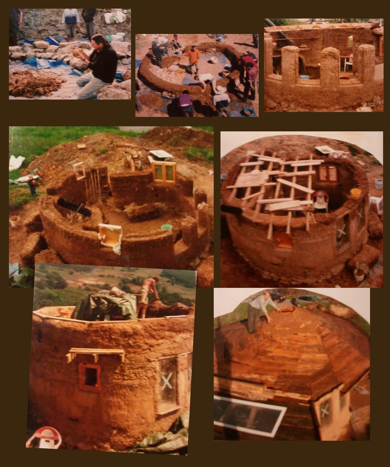 La cabaña, una construcción con cob