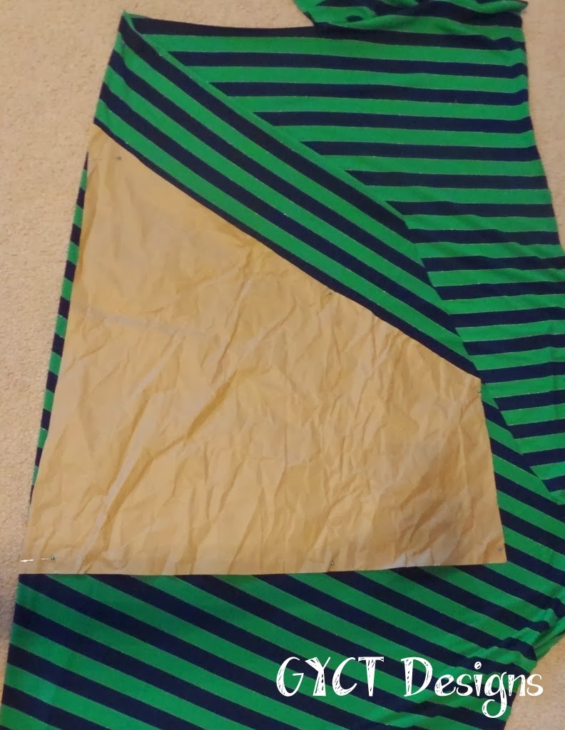 Diagonal Maxi Skirt Tutorial | Sew Simple Home