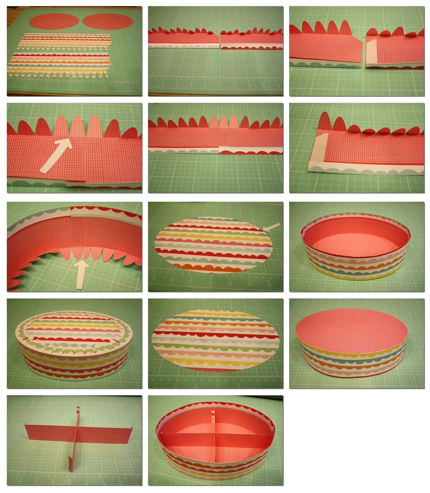 Oval Divider Box Tutorial | Bits of Paper