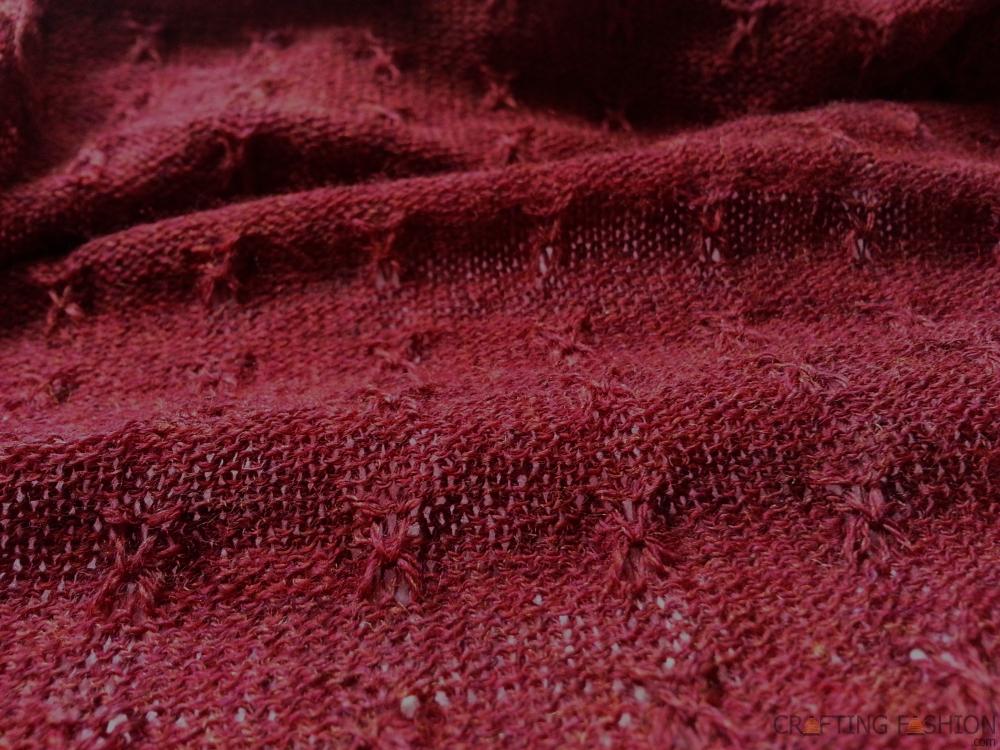 O! Jolly! Crafting Fashion: Taming Openwork Fabrics