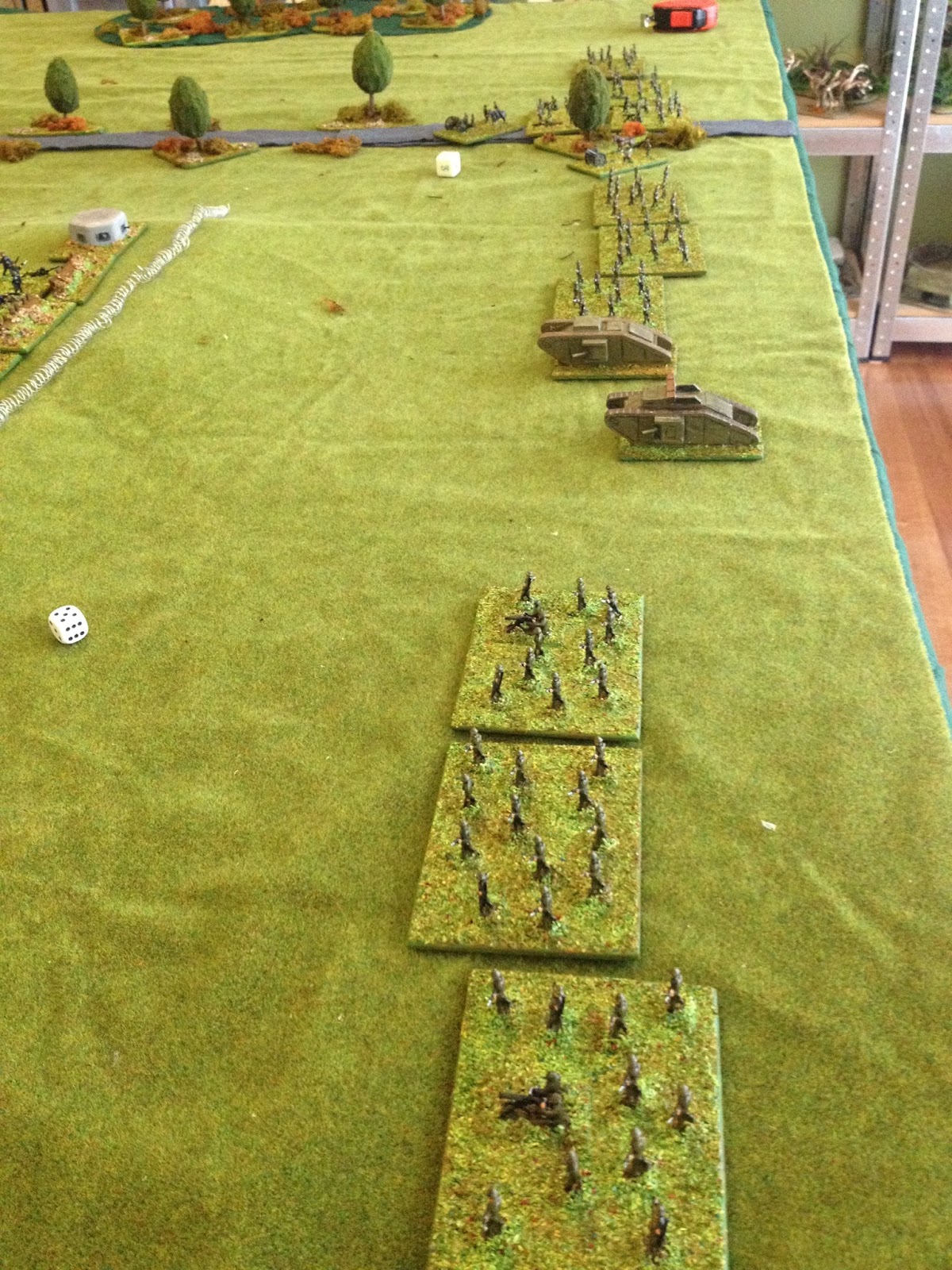 Grid based wargaming - but not always: 15mm WW1 Rolls Royce Armoured Car