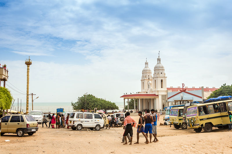 Tamilnadu Tourism: St. Antony's Church, Uvari, Thirunelveli