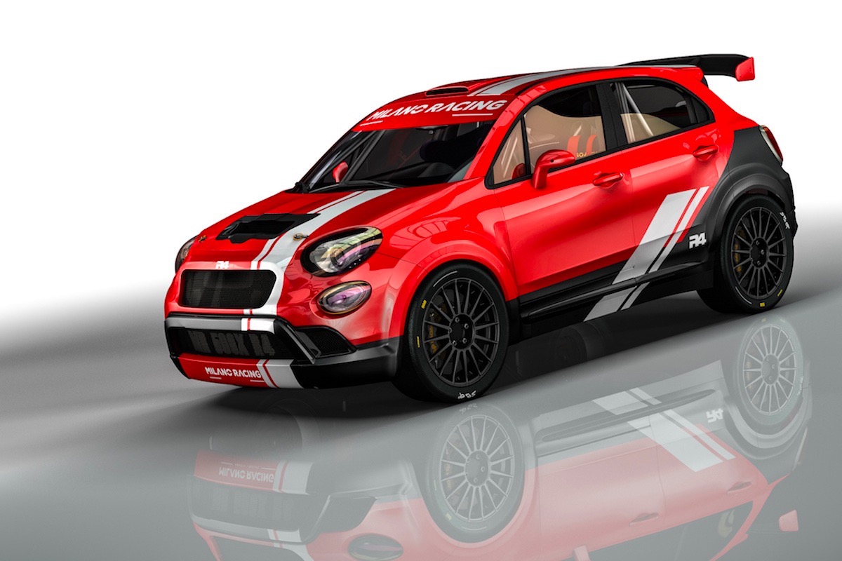 Diario Automotor: Fiat 500X R4 by Milano Racing