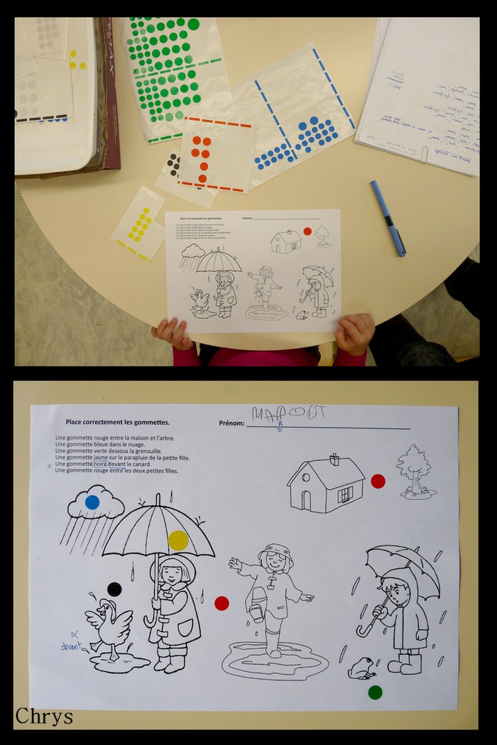 Le Journal de Chrys: Mon projet PLUIE à l'école maternelle (2)