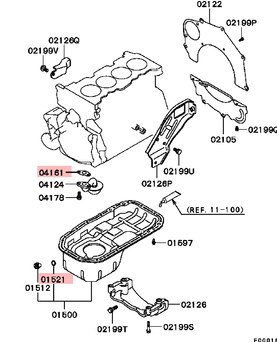 АвтоБЛОГ MITSUBISHI: Комплект прокладок двигателя для Mitsubishi Lancer ...