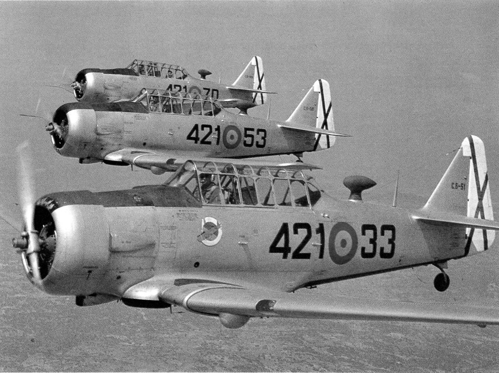 Aviación por Leandro : 1954 NORTH AMERICAN T-6 TEXAN