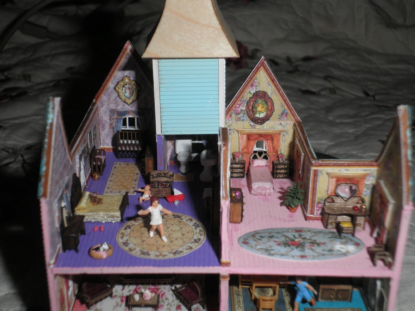 Her Collection of Dreams: My 1/144 Scale Dollhouse Summer Project