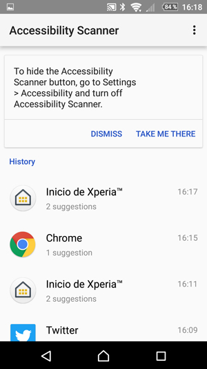 Accessibility Scanner, evaluar la accesibilidad de una app de Android