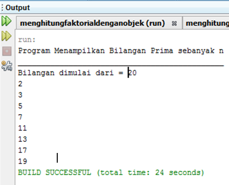Menampilkan Bilangan Prima antara 1 - N || Pemograman Java ~ Teknik ...