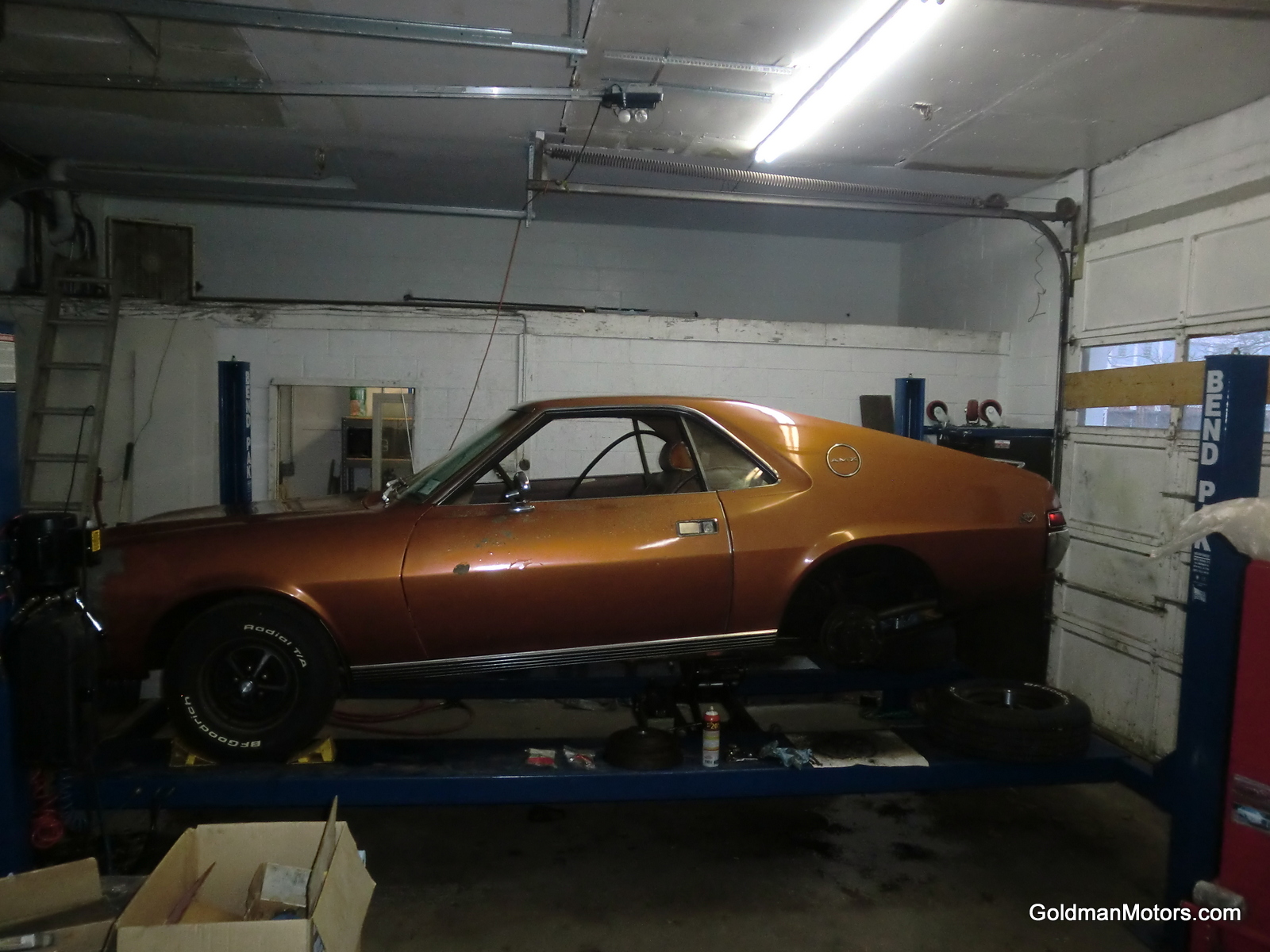 Goldman Motors: 1969 AMX Rear Brakes