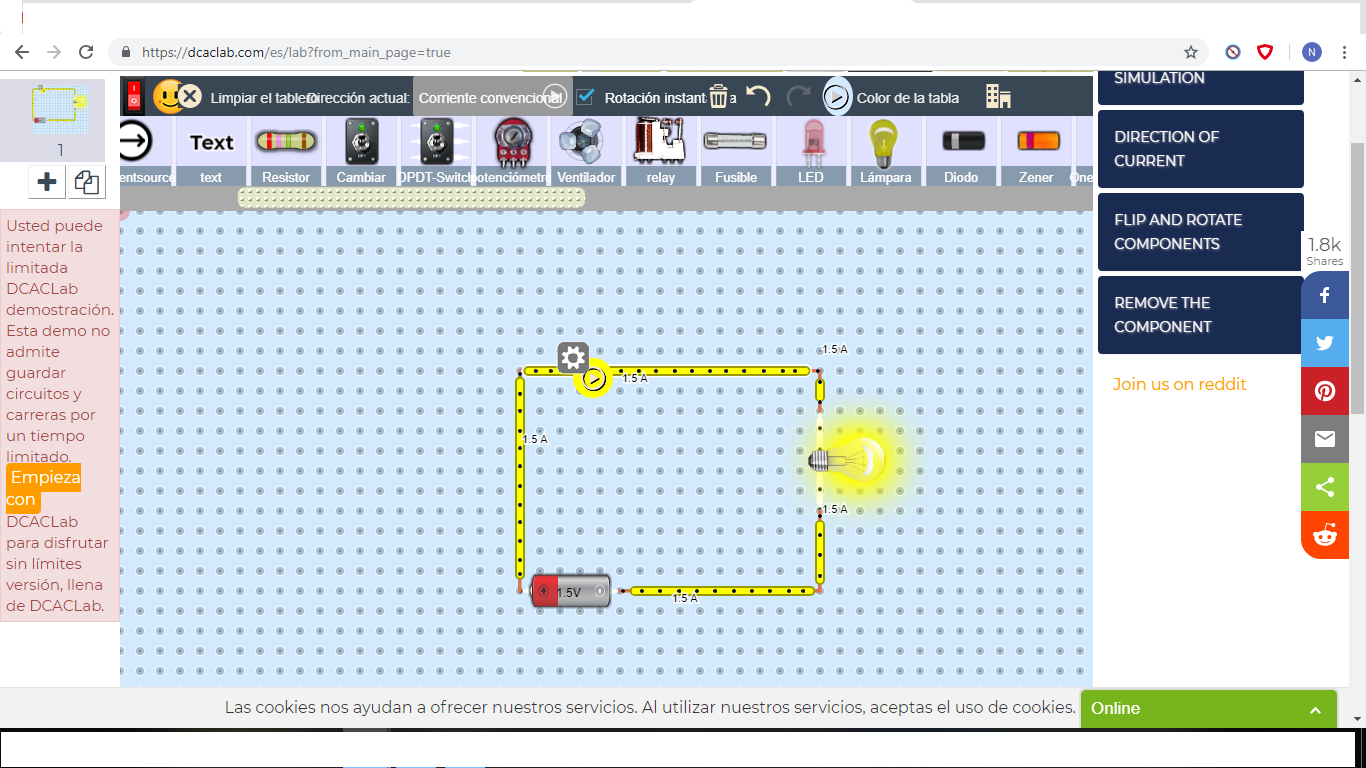 colegioangloamericanofm: Software para la creación de circuitos en serie