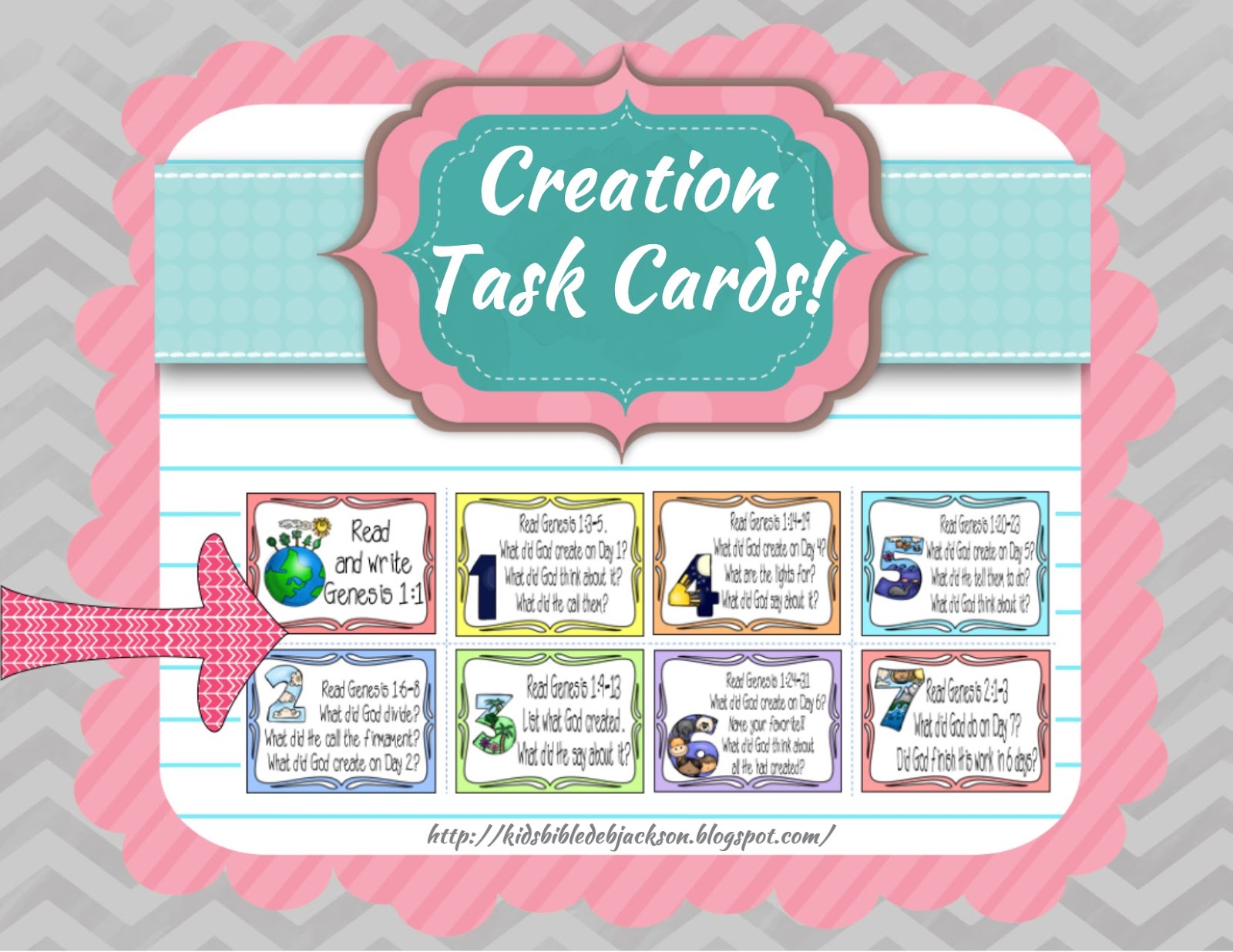 Bible Fun For Kids: Using Task Cards in a Bible Class