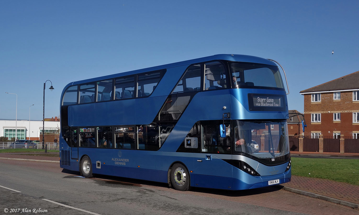 Blackpool Tram Blog: Enviro 400 Demonstrator
