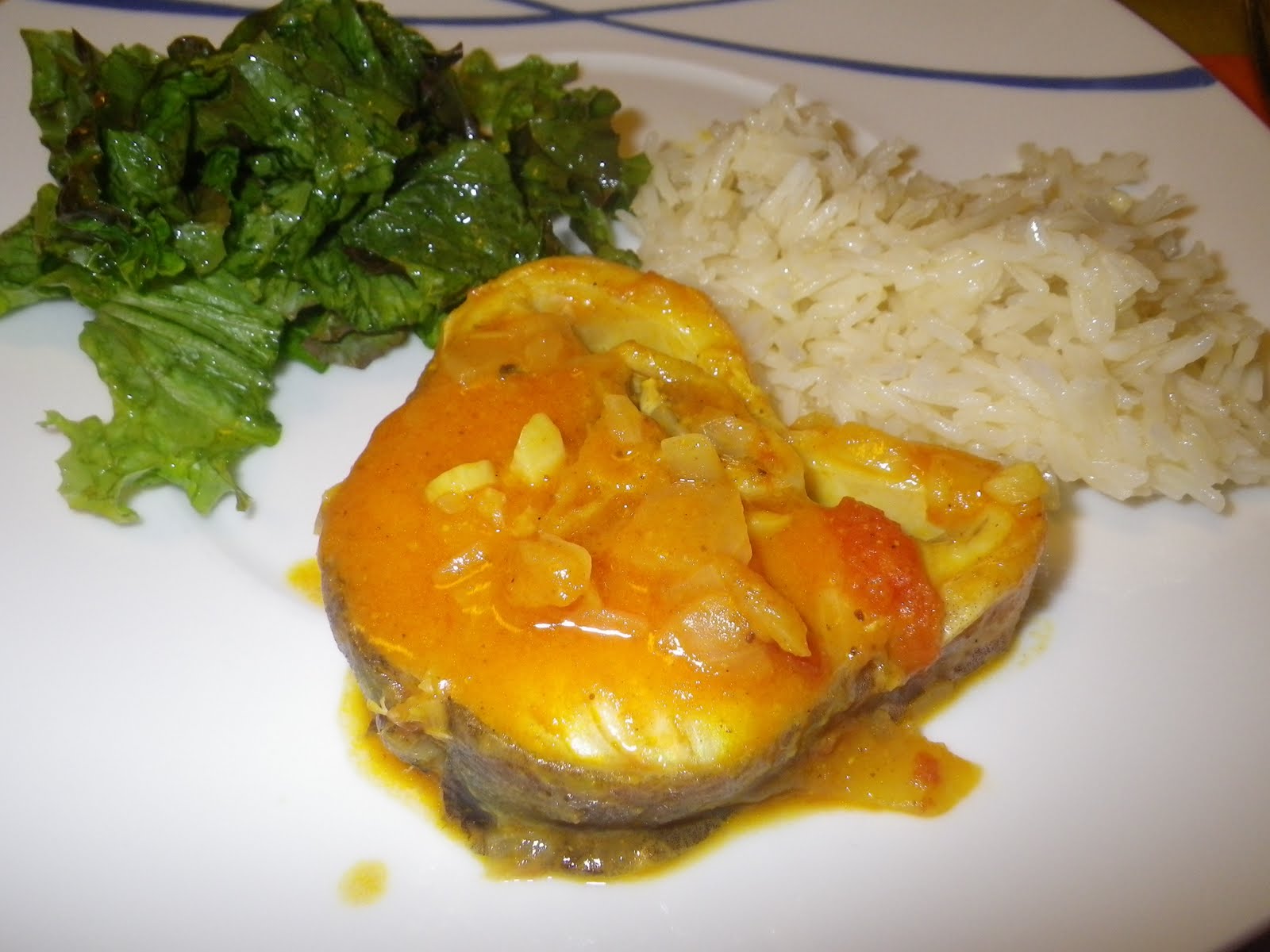 Ensaios culinarios: Maruca tropical