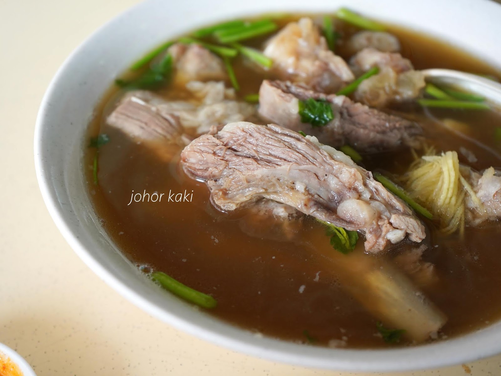 Review of Kong Kee Mutton Soup @ 209 Jalan Besar 江记羊肉汤 |Tony Johor Kaki ...