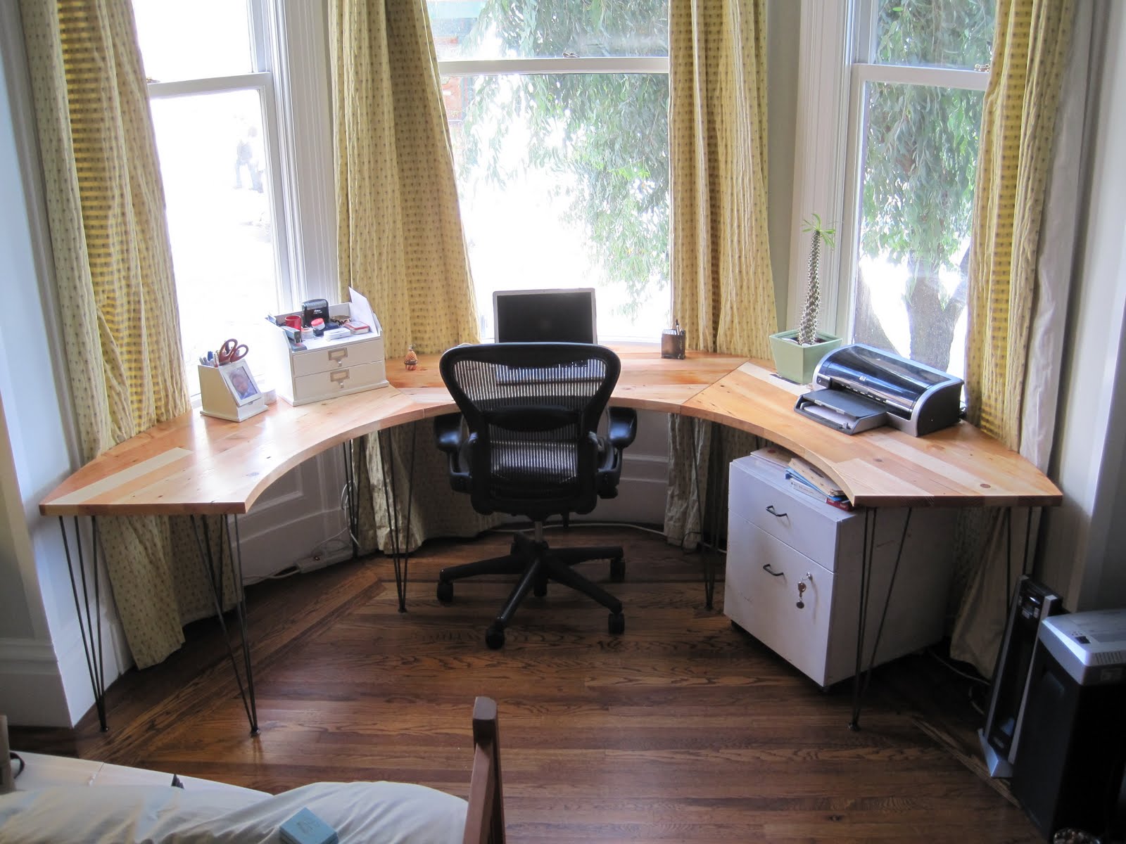 As The Saw Blade Turns Bay Window Desk