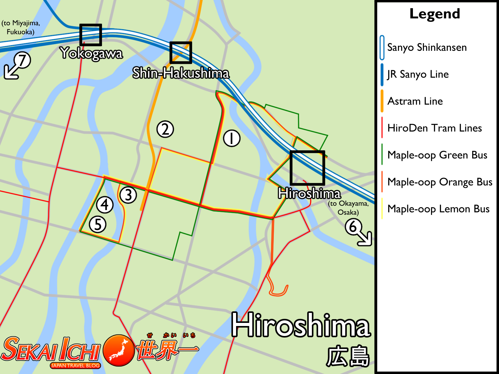 Sekai Ichi: Japan Travel Blog: Introduction to: Hiroshima