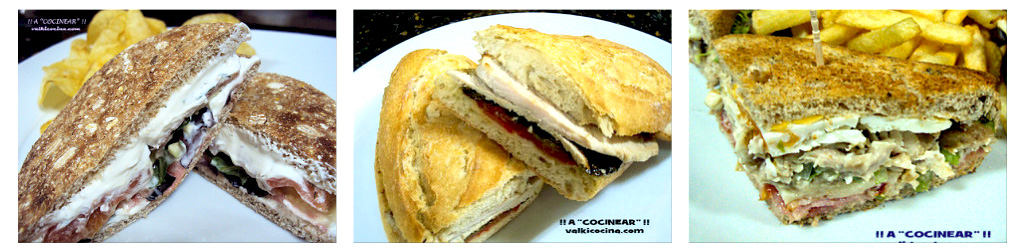 MENÚ PLAYERO | ¡¡A COCINEAR!! Recetas valkicocina.com