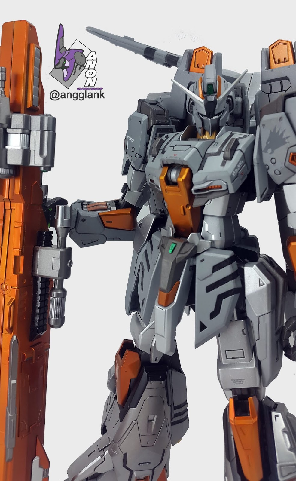 Painted Build: MG 1/100 MSZ-006-3B Zeta Gundam 3B Type [Gray Zeta]