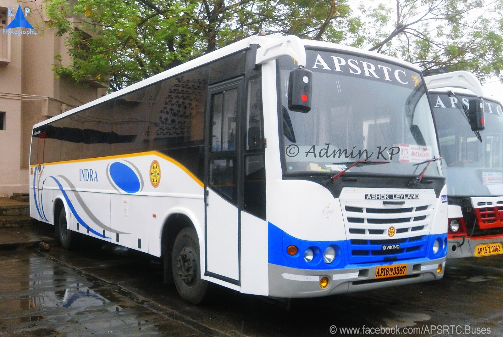 APSRTC New INDRA A/C Buses