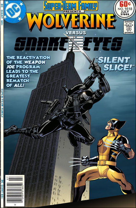 Super-Team Family: The Lost Issues!: Wolverine Vs. Snake Eyes in ...