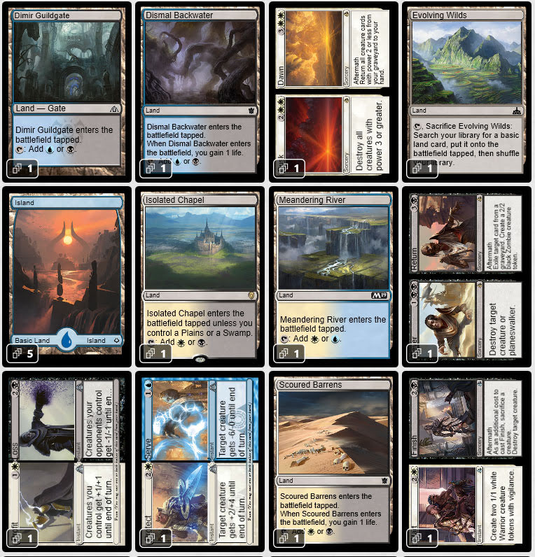 Magic the Gathering Adventures: M19 Commander Deck [8]: Chromium Zombies