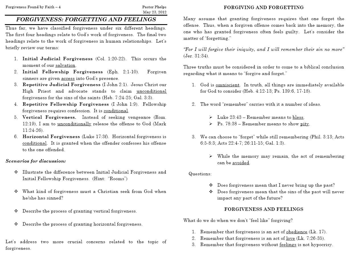I Support Tina Anderson: Critique of Chuck Phelps' Forgiveness Lesson (Pg4) I Support Tina Anderson: Critique of Chuck Phelps' Forgiveness Lesson (Pg4)