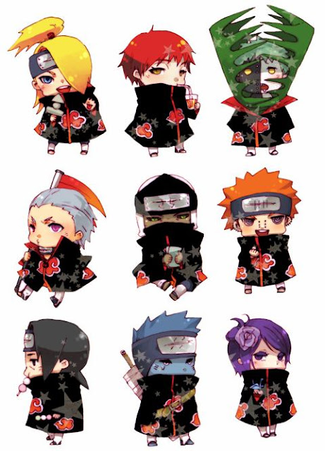 Chibi Akatsuki - Naruto Pictures