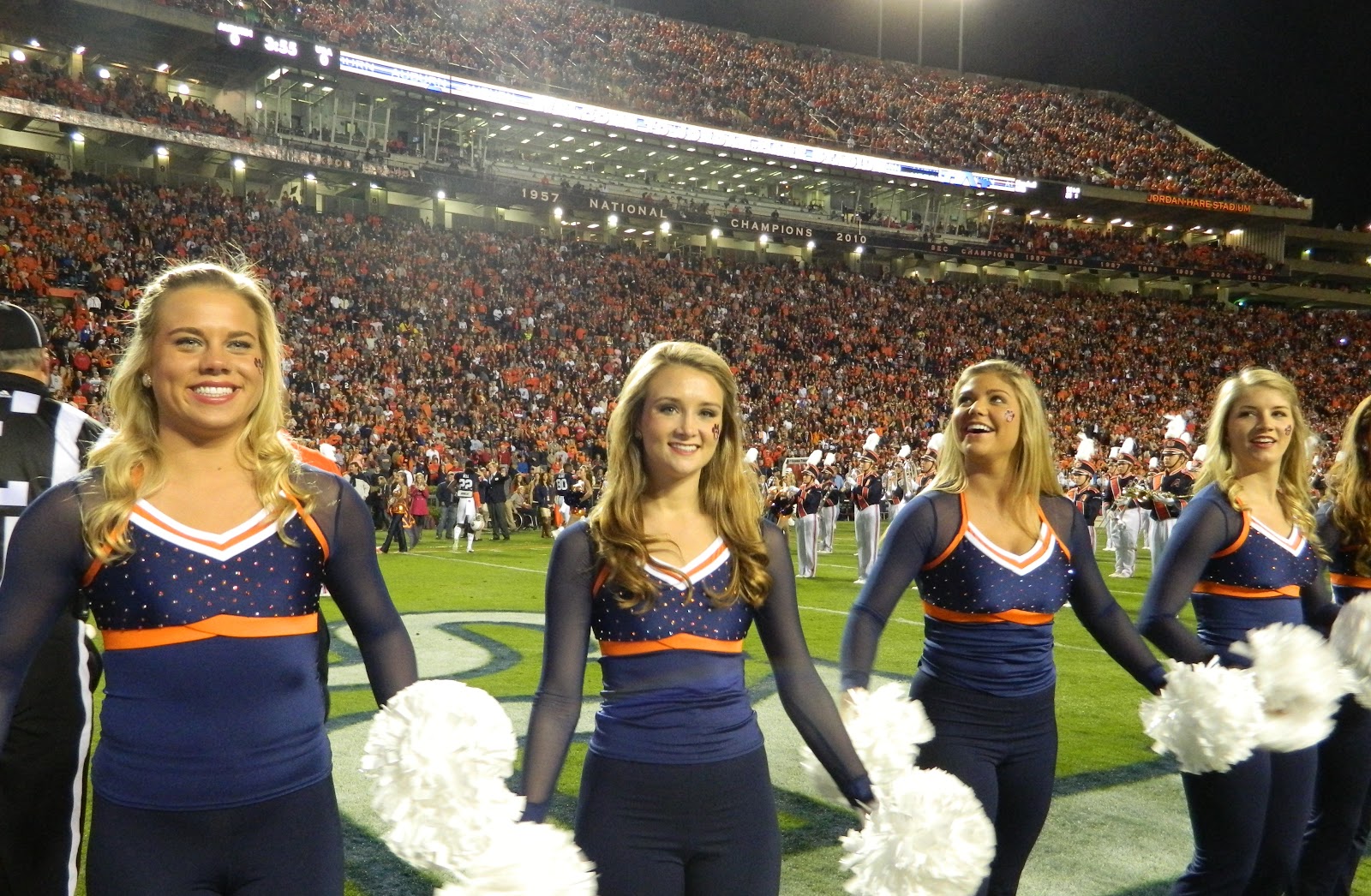 Tiger Paws Dance Team: Auburn v Georgia