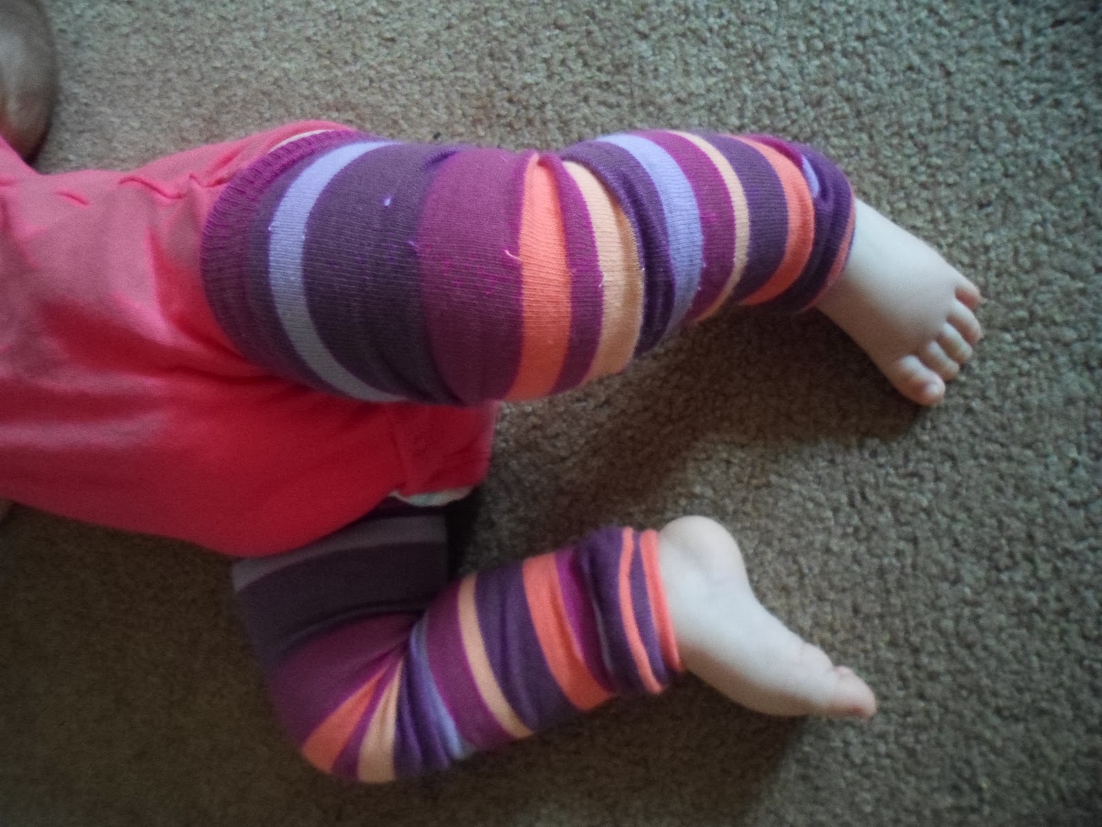 life with lexi girl and miss alivia: DIY Baby Leg's