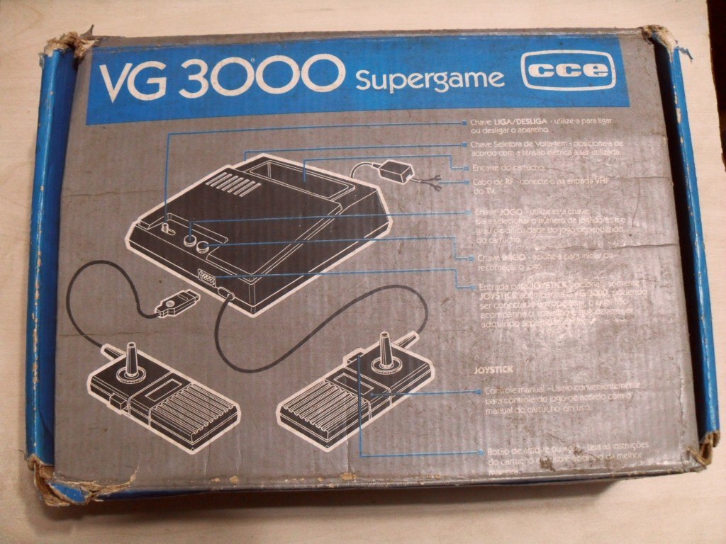 Brazilian Atari 2600 Clones: CCE Supergame VG-3000