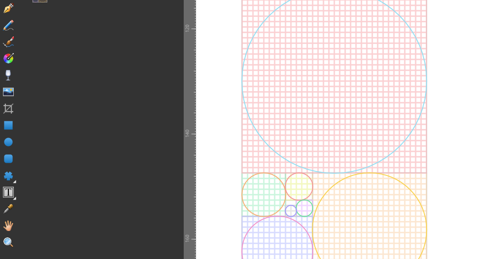 Keerah: Golden Ratio preset for Affinity Designer
