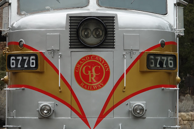 Blair's 鐵道攝影: 大峽谷鐵道柴電機車 FPA-4 6776 Grand Canyon Railway FPA-4 6776 ...