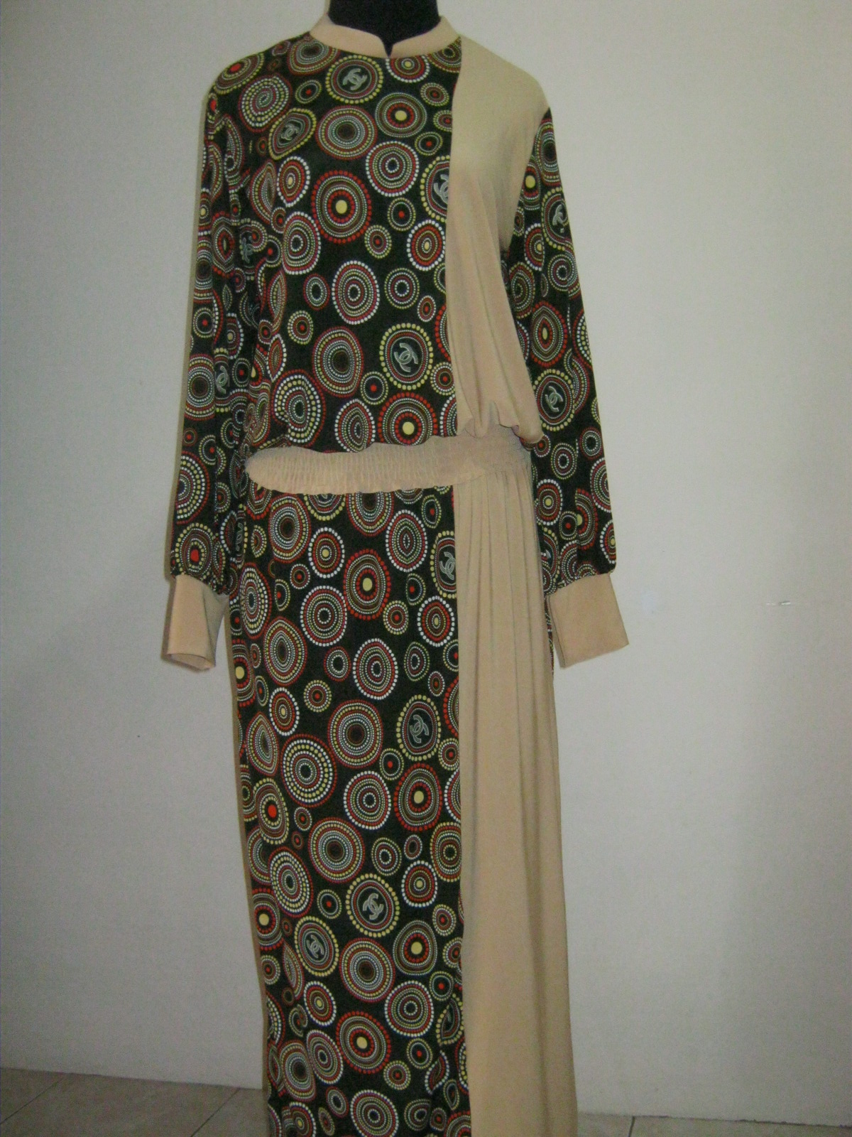 NAFIRA JILBAB...HIJAB FASHION : GAMIS SPANDEX ELEGANT ( code NJ-58)