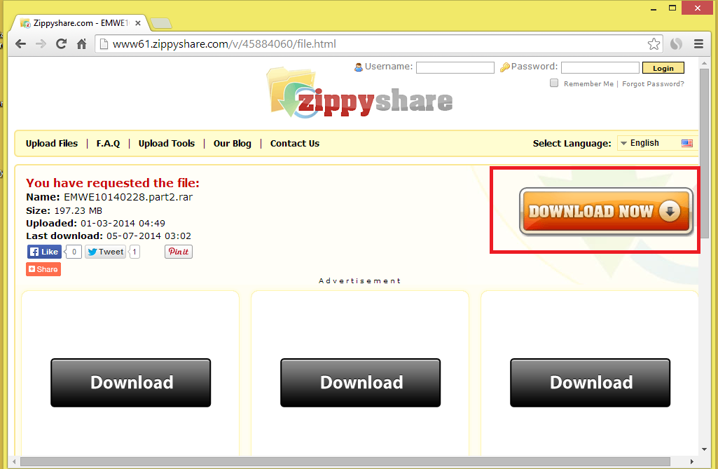Cara download File di ZippyShare - Unduh Drama dan Film Terbaru