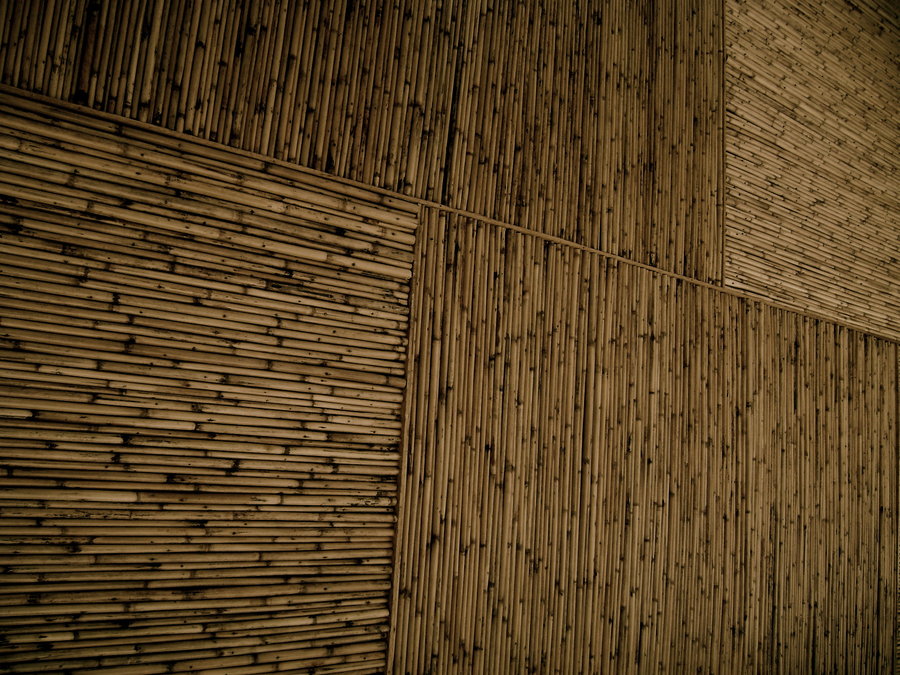 Bamboo Ceiling ~ Bamboo Craft Photo