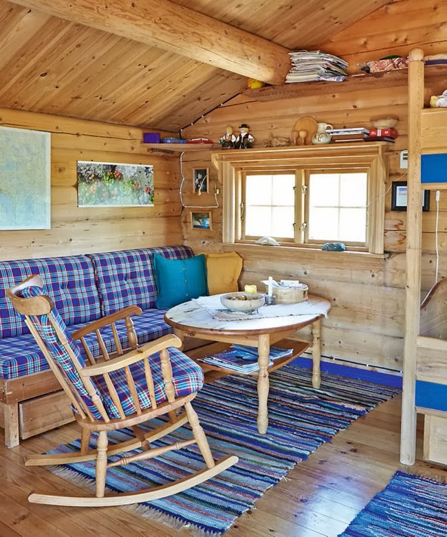 ESTILO RUSTICO: Cabana Rustica de 15 m2