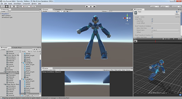 Rigged Model For Unity 3d Megaman X 3d Rigged 3dsmax Fbx For Unity