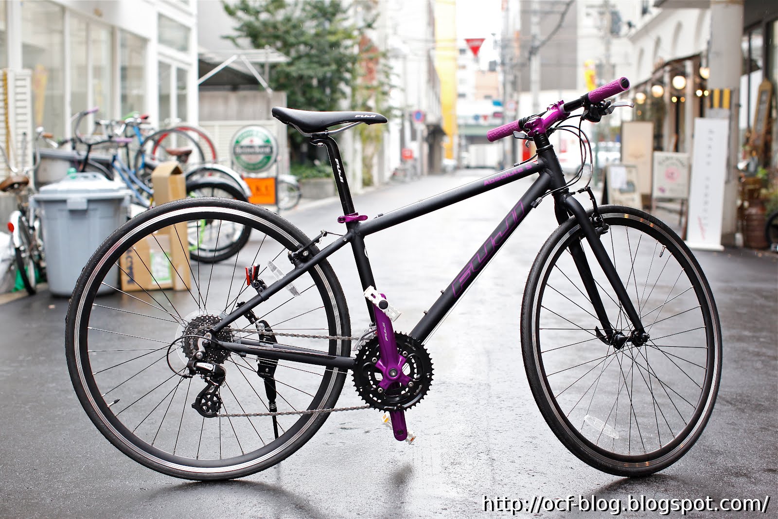 OCEAN CYCLE FACTORY: 本日の納車 FUJI ABSOLUTE S