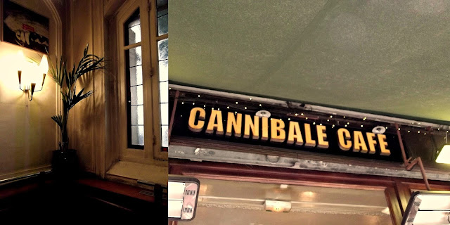 The Paris Market & Brocante: Postcards from Paris: { Cannibale Café }