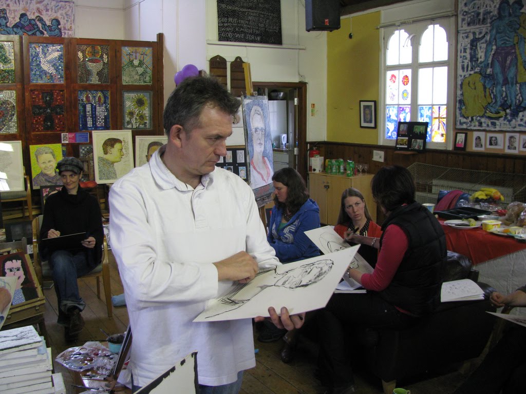 Julia Kay's Portrait Party: Martin Beek talks about himself, his art ...