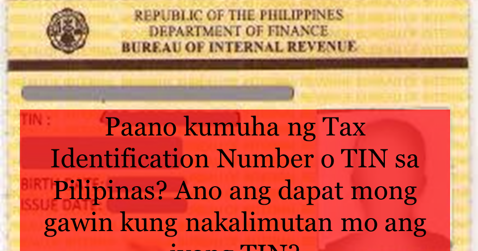 DO YOU HAVE TIN NUMBER THIS IS HOW TO GET ONE EVEN IF YOU ARE AN OFW do-you-have-tin-number-this-is-how-to-get-one-even-if-you-are-an-ofw