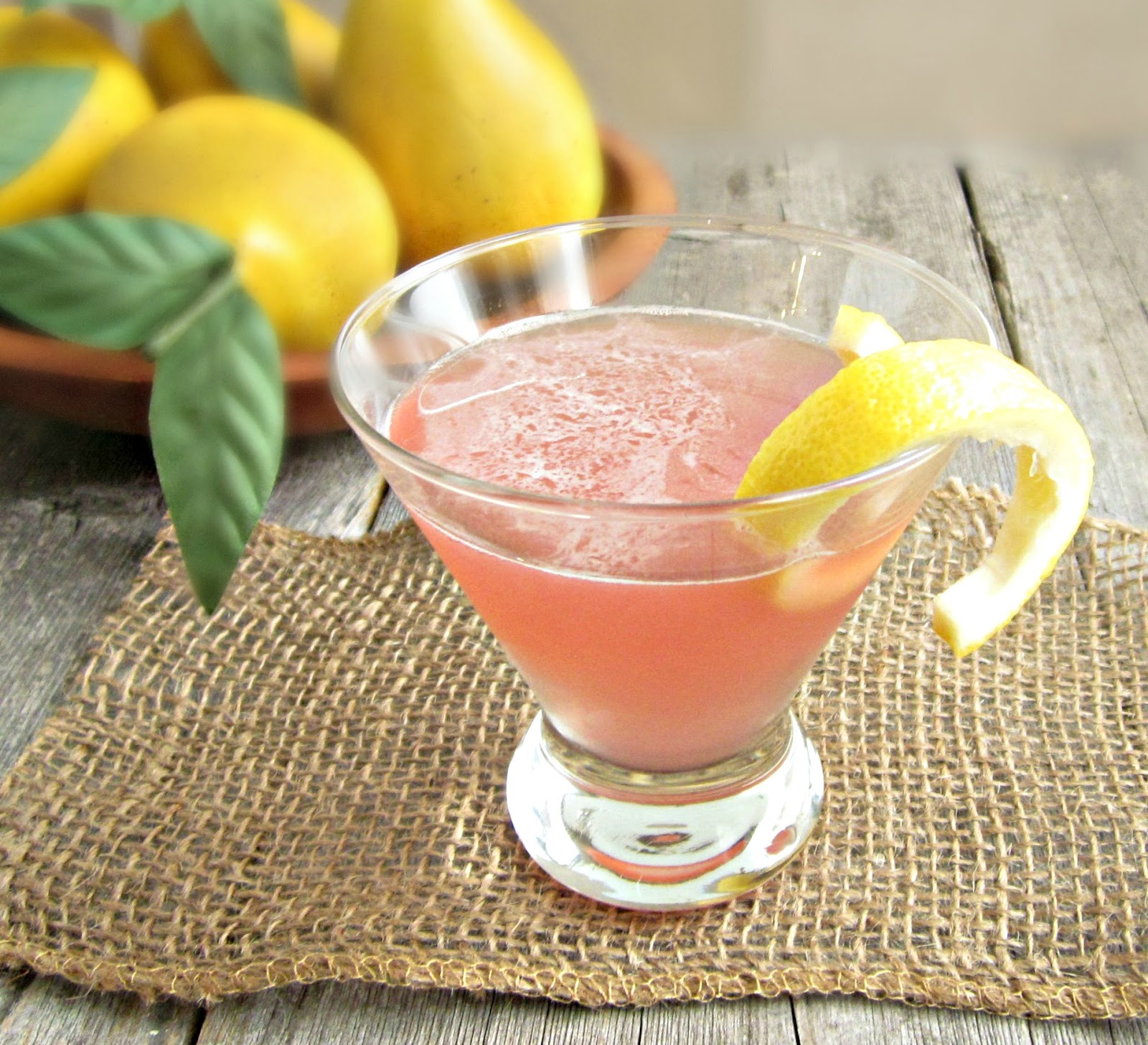 Hungry Couple: Pear Cosmo