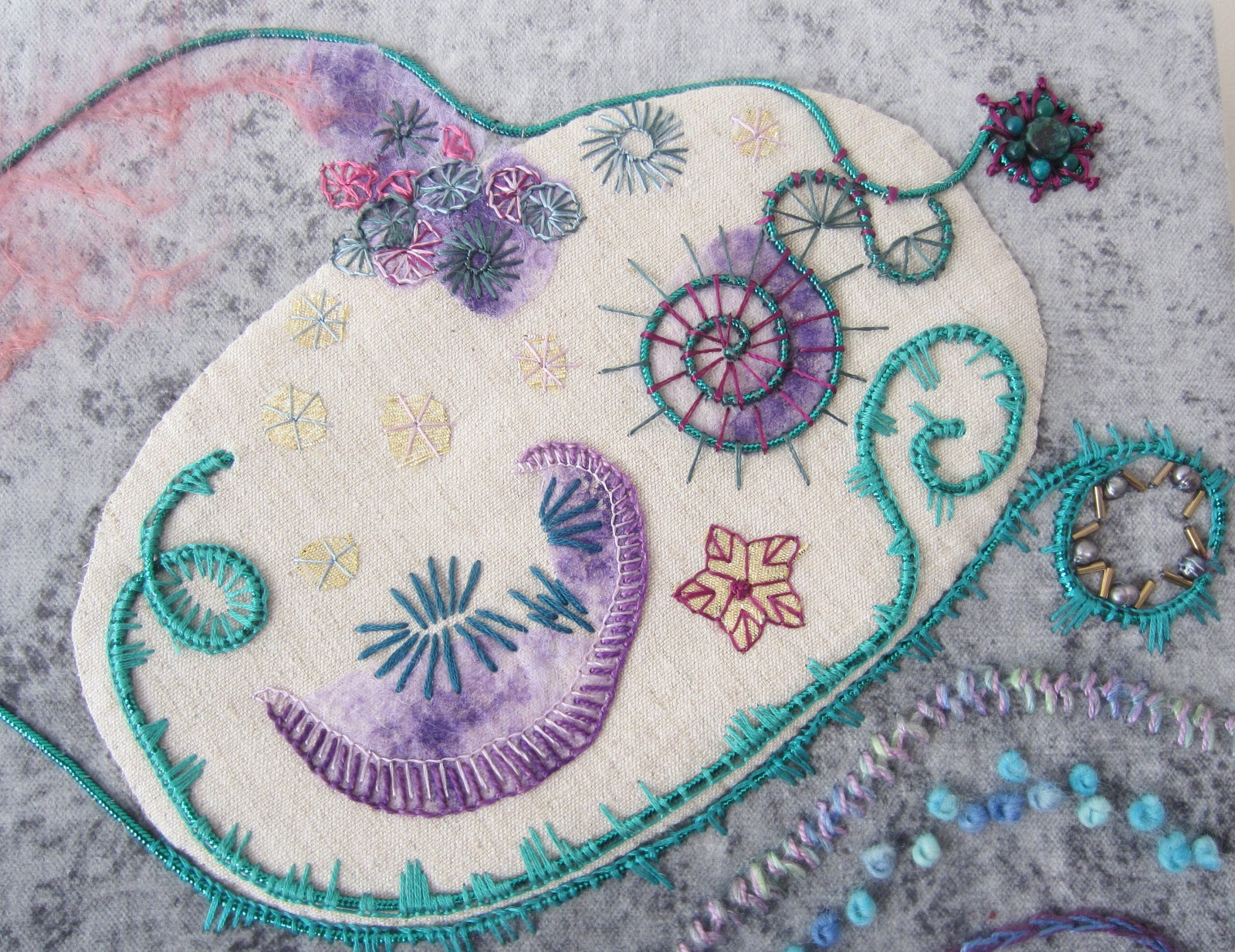 Stitching Idyllic by Ann Bernard: Creative Use of Stitches: Part 2