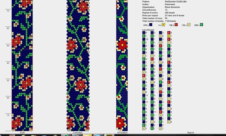 cigdemineli: DB BEAD CROCHET PATTERNS / Hapishane işi desenler