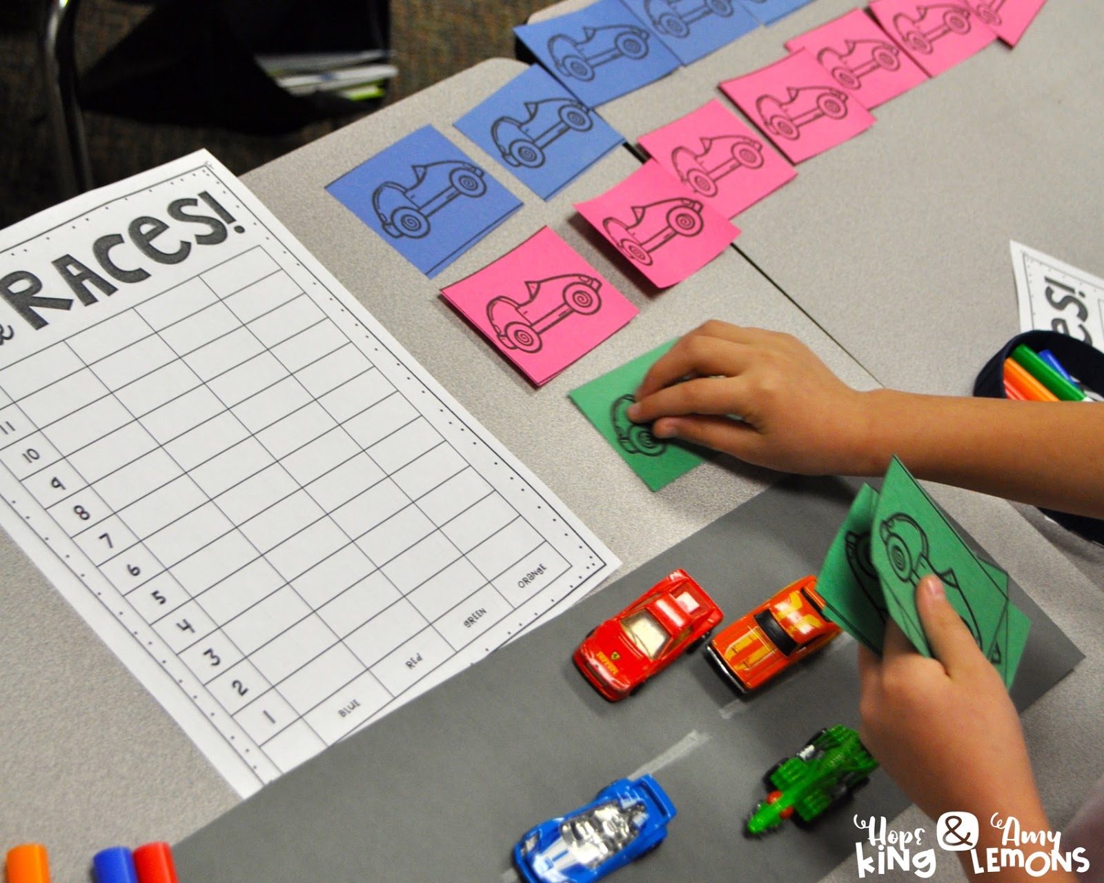 Off to the Races! A Graphing Activity | Step into 2nd Grade with Mrs ...