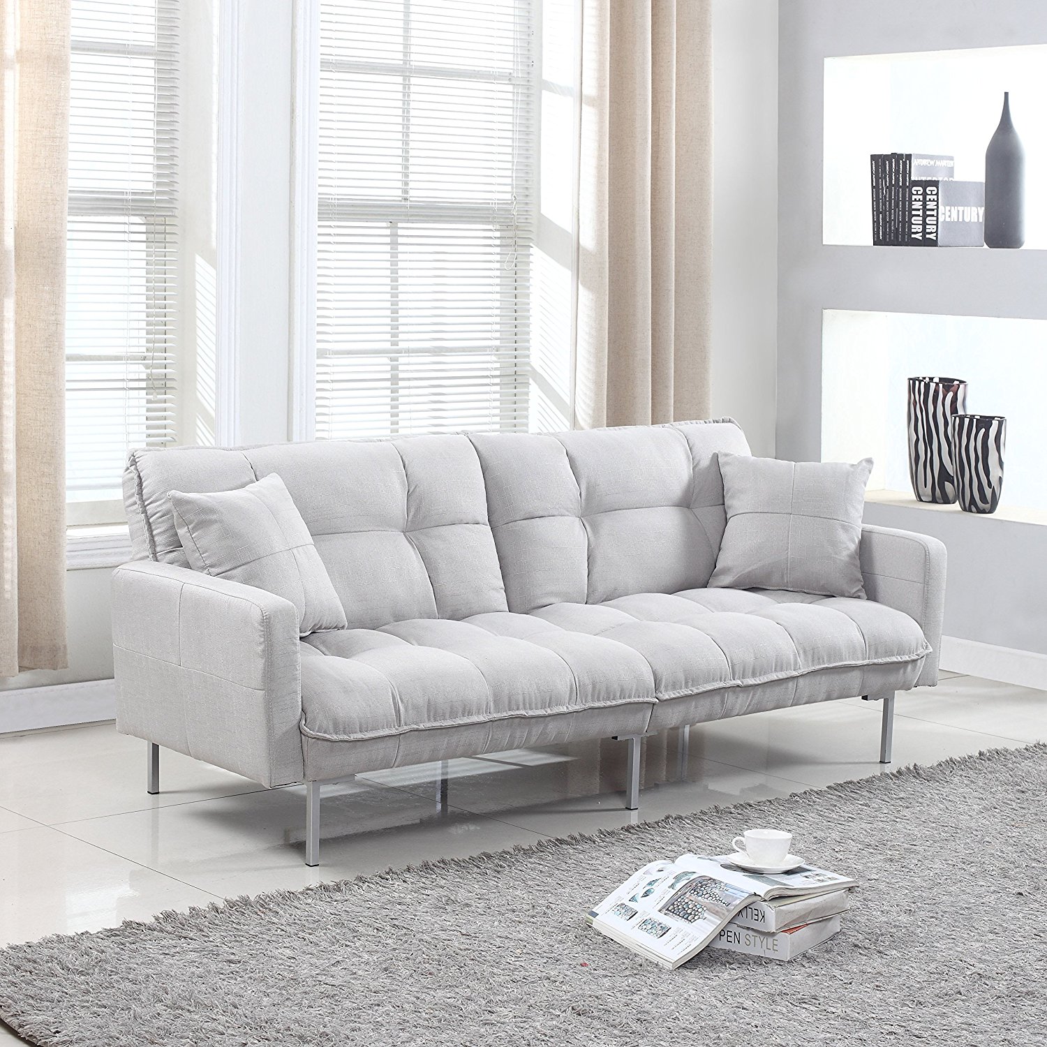Divano Roma Furniture Collection - Modern Plush Tufted