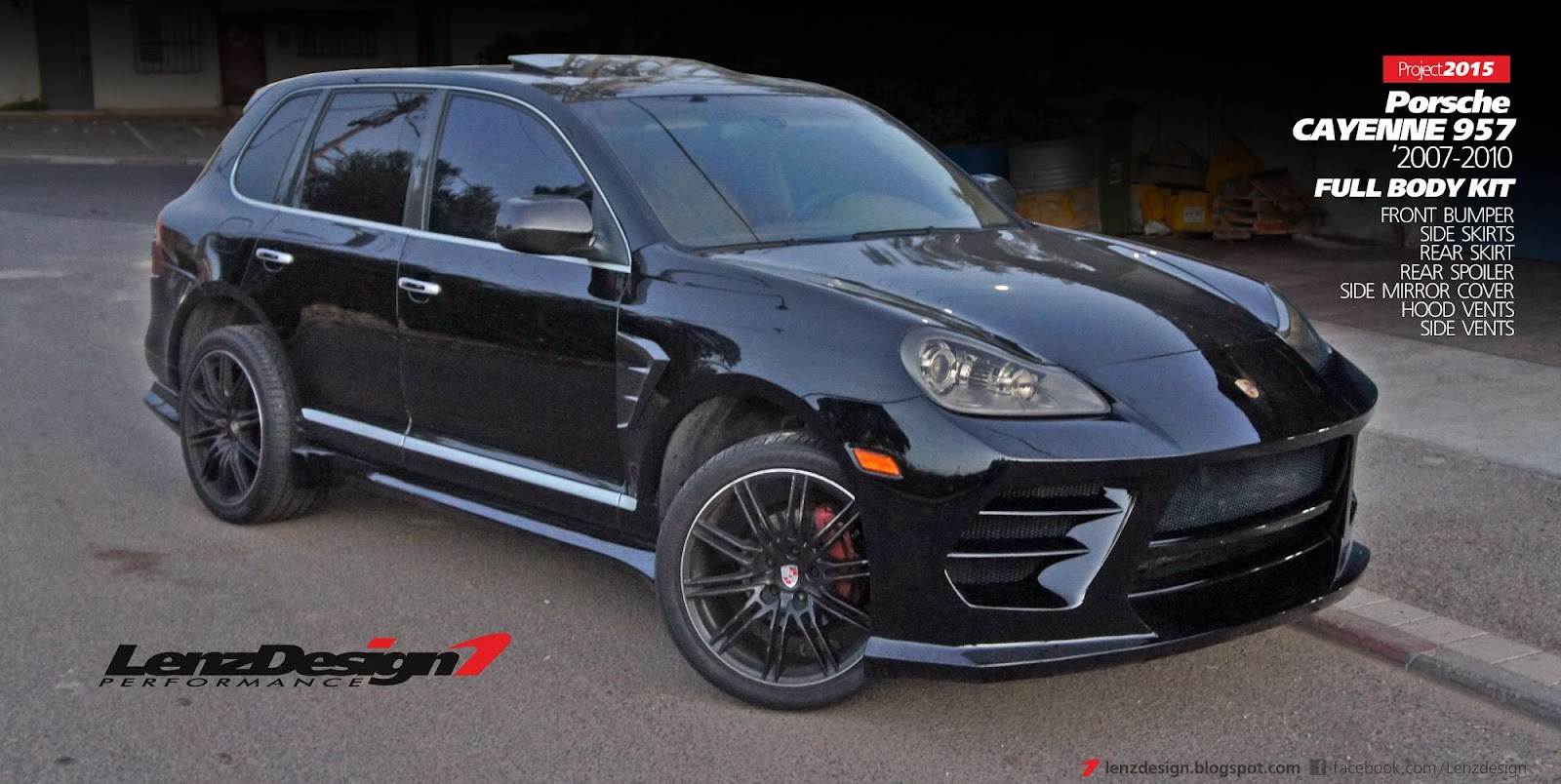 Porsche Cayenne 957 Bodykit Lenzdesign