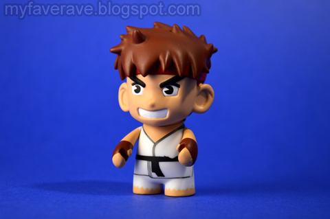 The Rave Corner: Kid Robot X Street Fighter Ryu Mini Figure Review