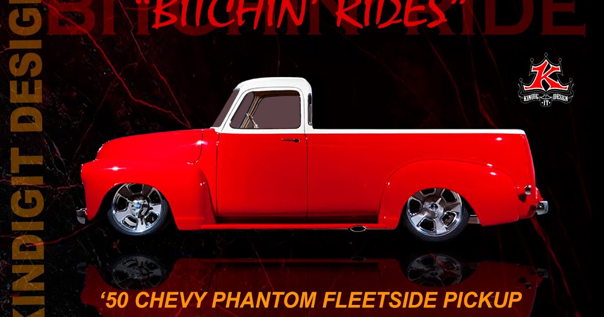 the sports art of h. edward brooks: "Bitchin' Rides" Kindigit Design.